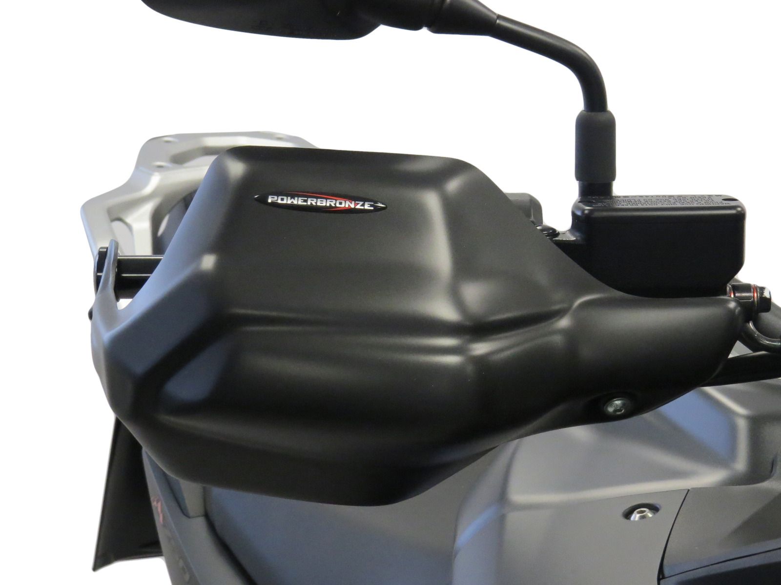 Fits Honda XL750 Transalp 2023 > Matt Black Handguard/Wind Deflectors | STP Racing Products