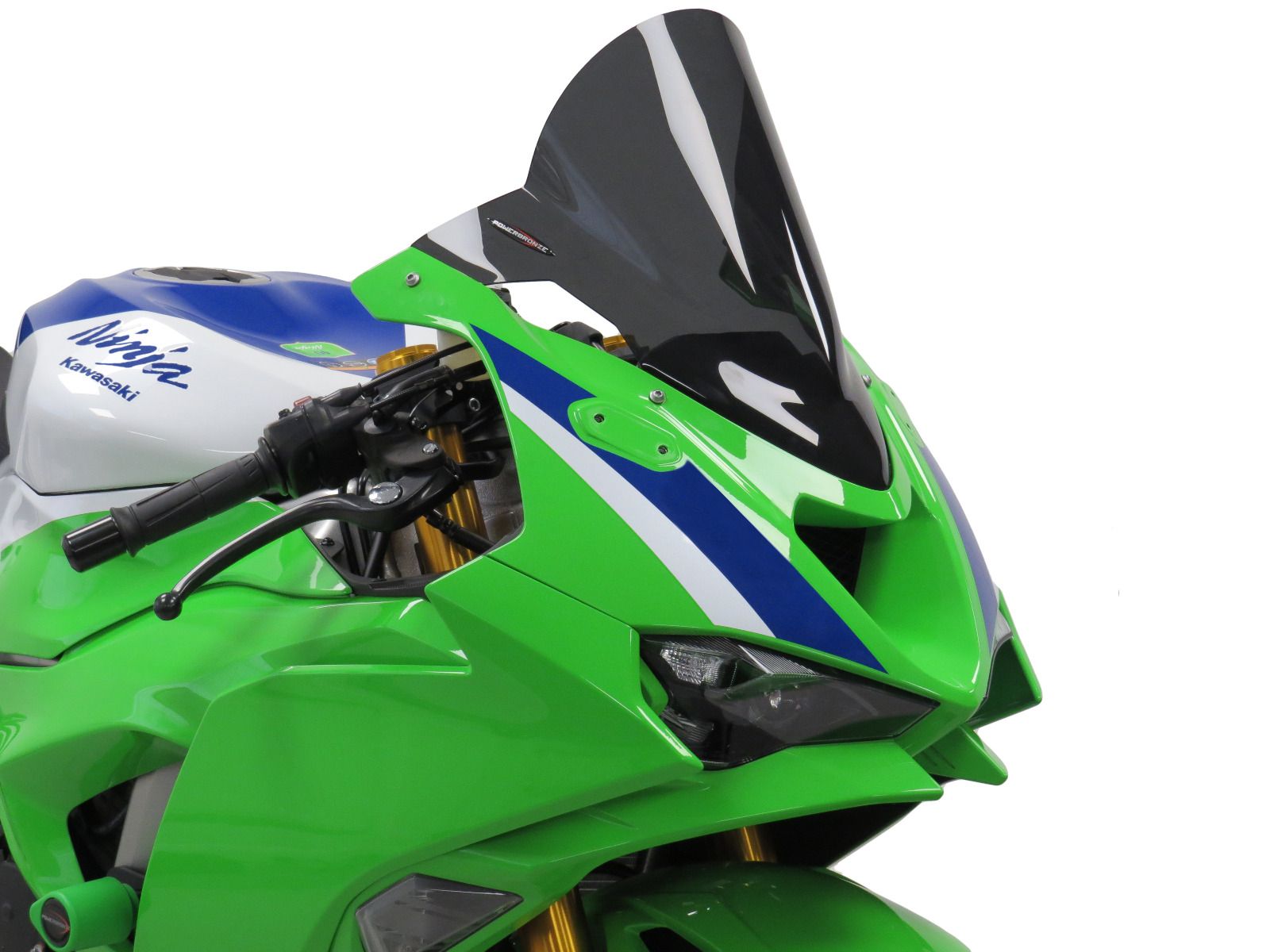 Kawasaki ZX6-R 2024 > Airflow Light Tint Extra High DOUBLE BUBBLE SCRE ...