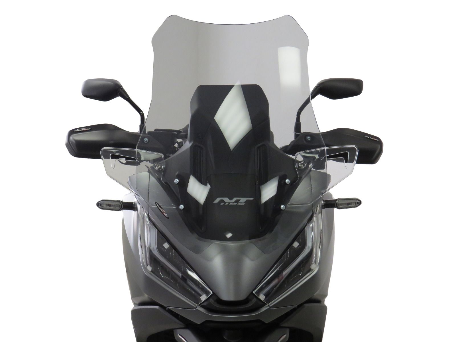 Fits Honda NT1100 22-2025 Matt Black Handguard/Wind Deflectors Powerbr ...