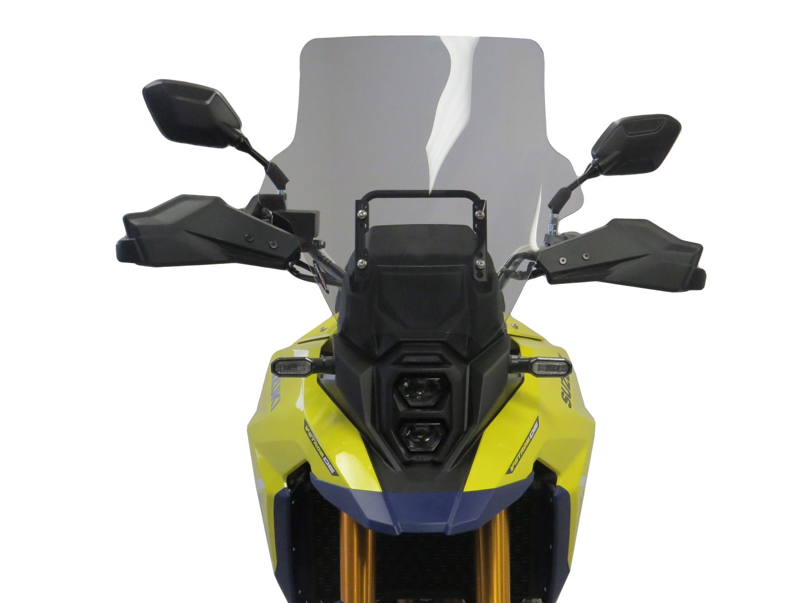 Suzuki V-Strom 800DE 23-2024 Light Tint (455 hi) Touring Screen by Pow ...