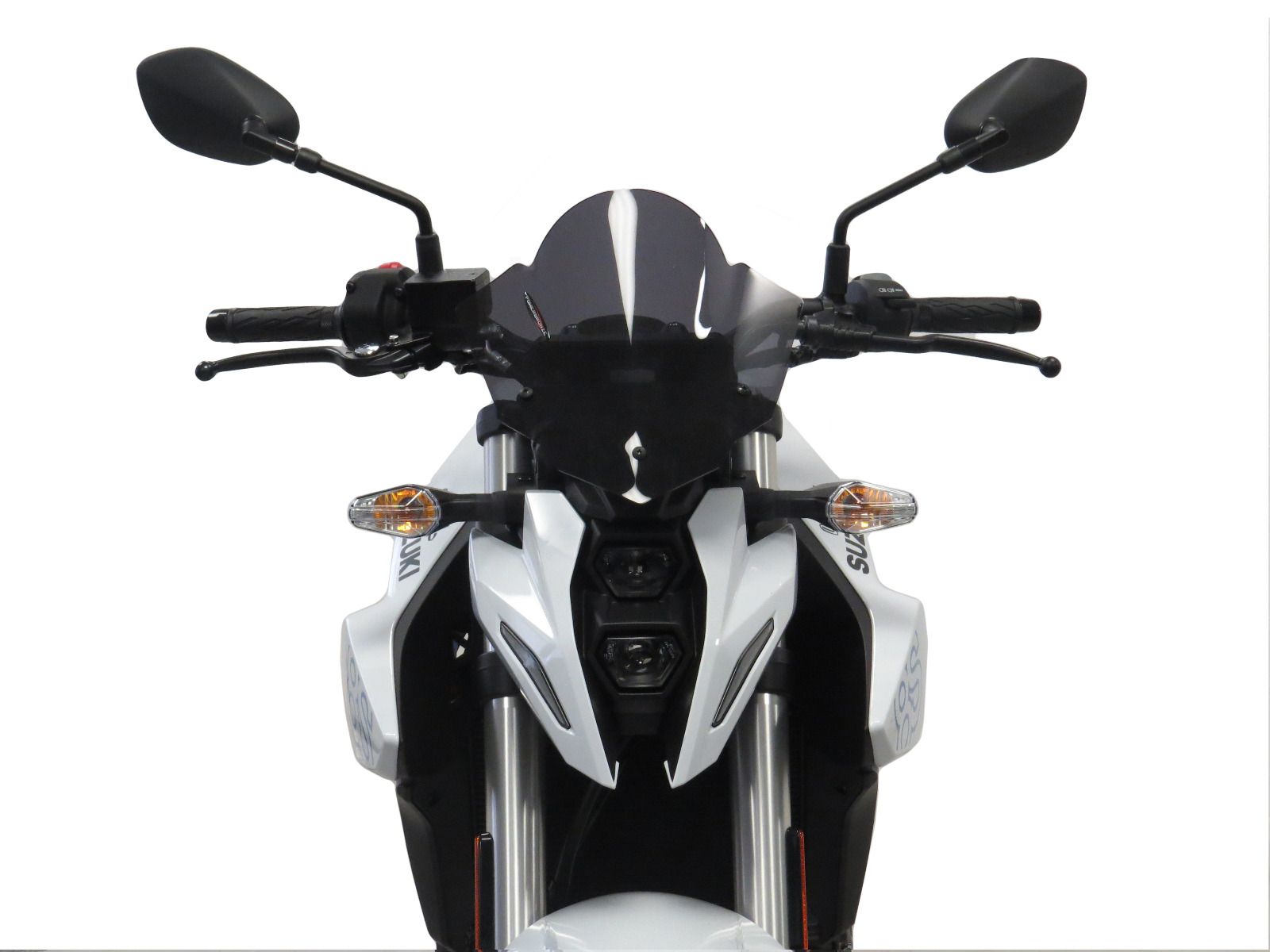 Suzuki GSX-8S Solid Black LIGHT SCREEN (270mm high) Powerbronze.RRP £1 ...