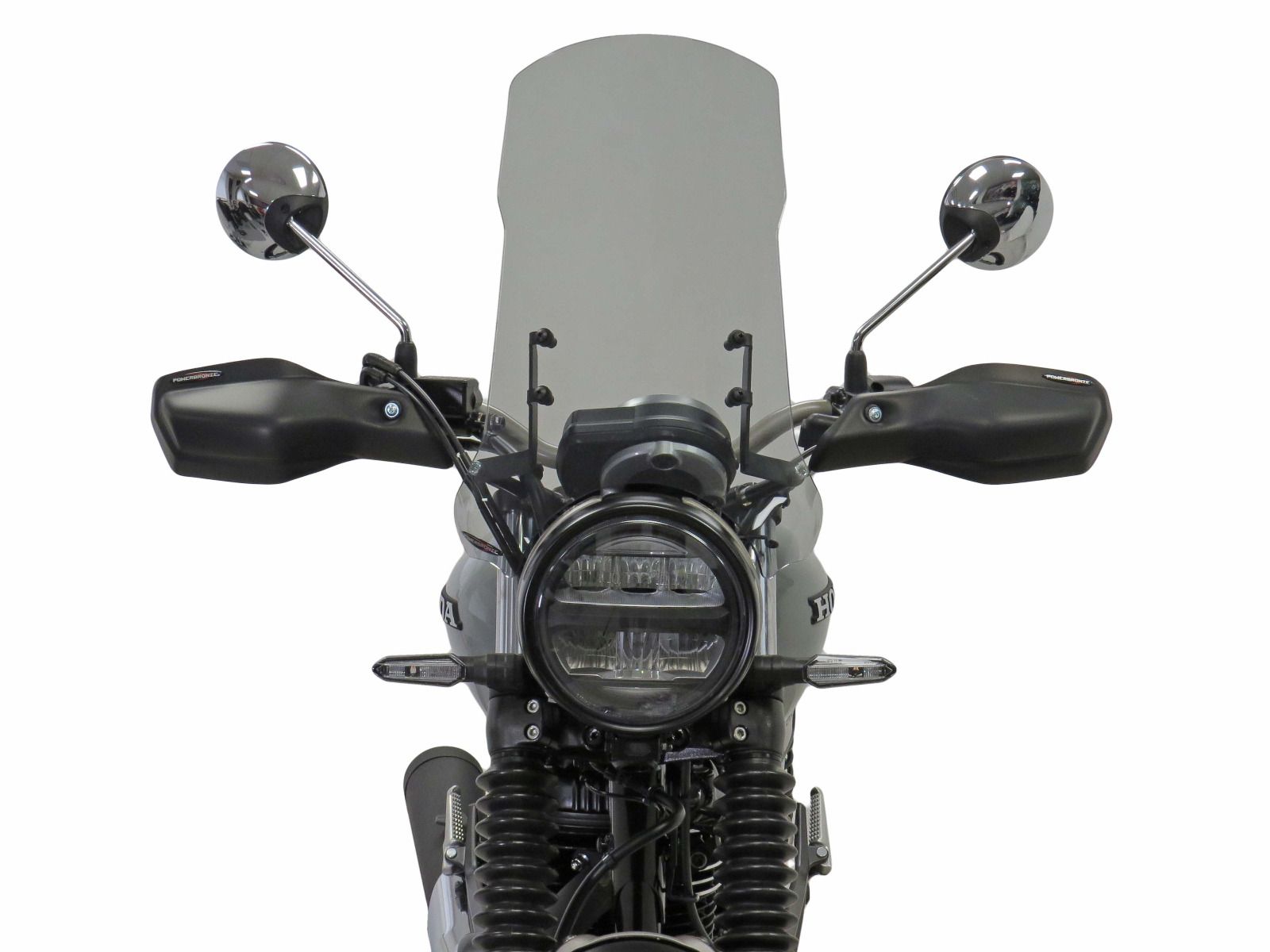 Fits Honda GB350S 2025 Light Tint (405mm high) Light SCREEN Powerbronz ...