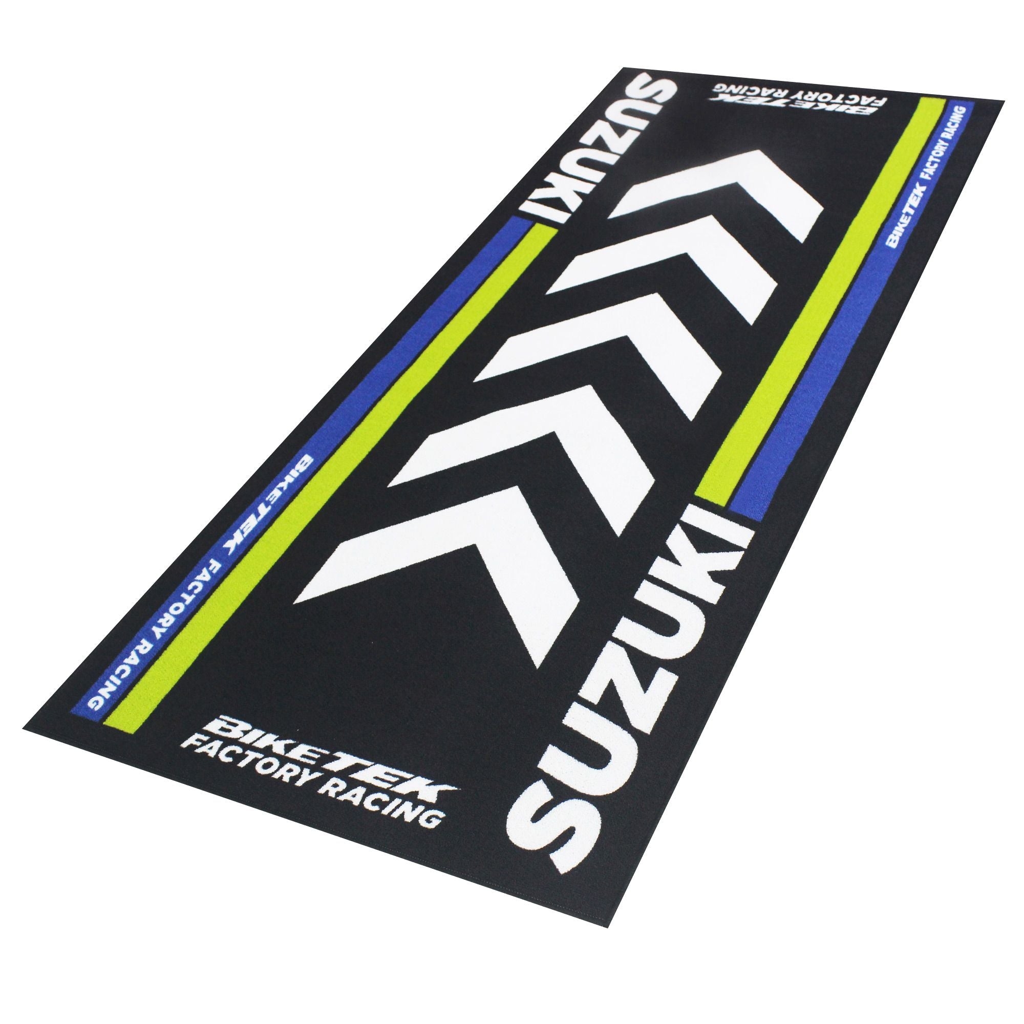 Biketek Garage Mat Series 4 Suzuki 190 x 80 cm | STP Racing Products