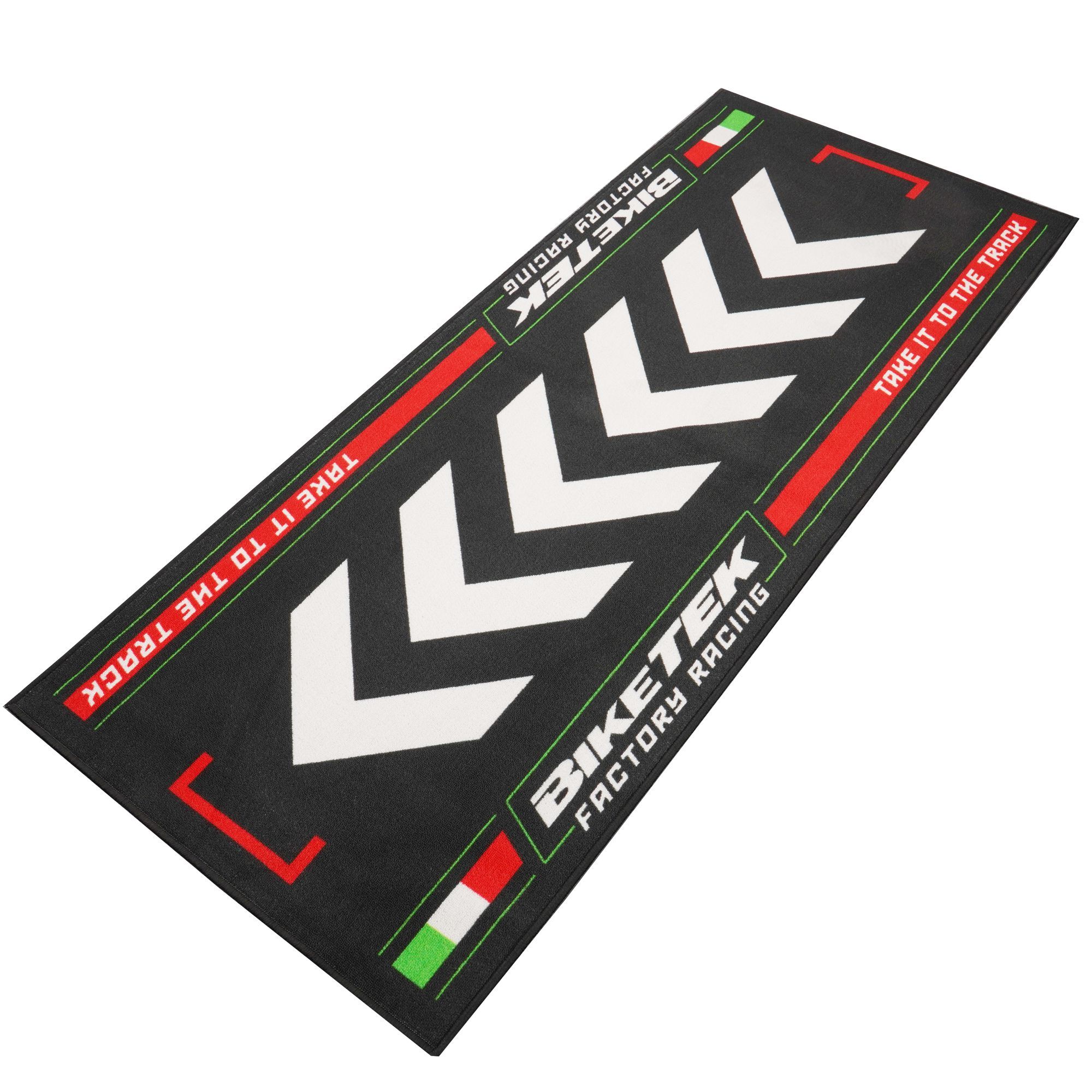 Biketek 'Series 7' Garage Mat - Italian ' 190x80cm | STP Racing Products