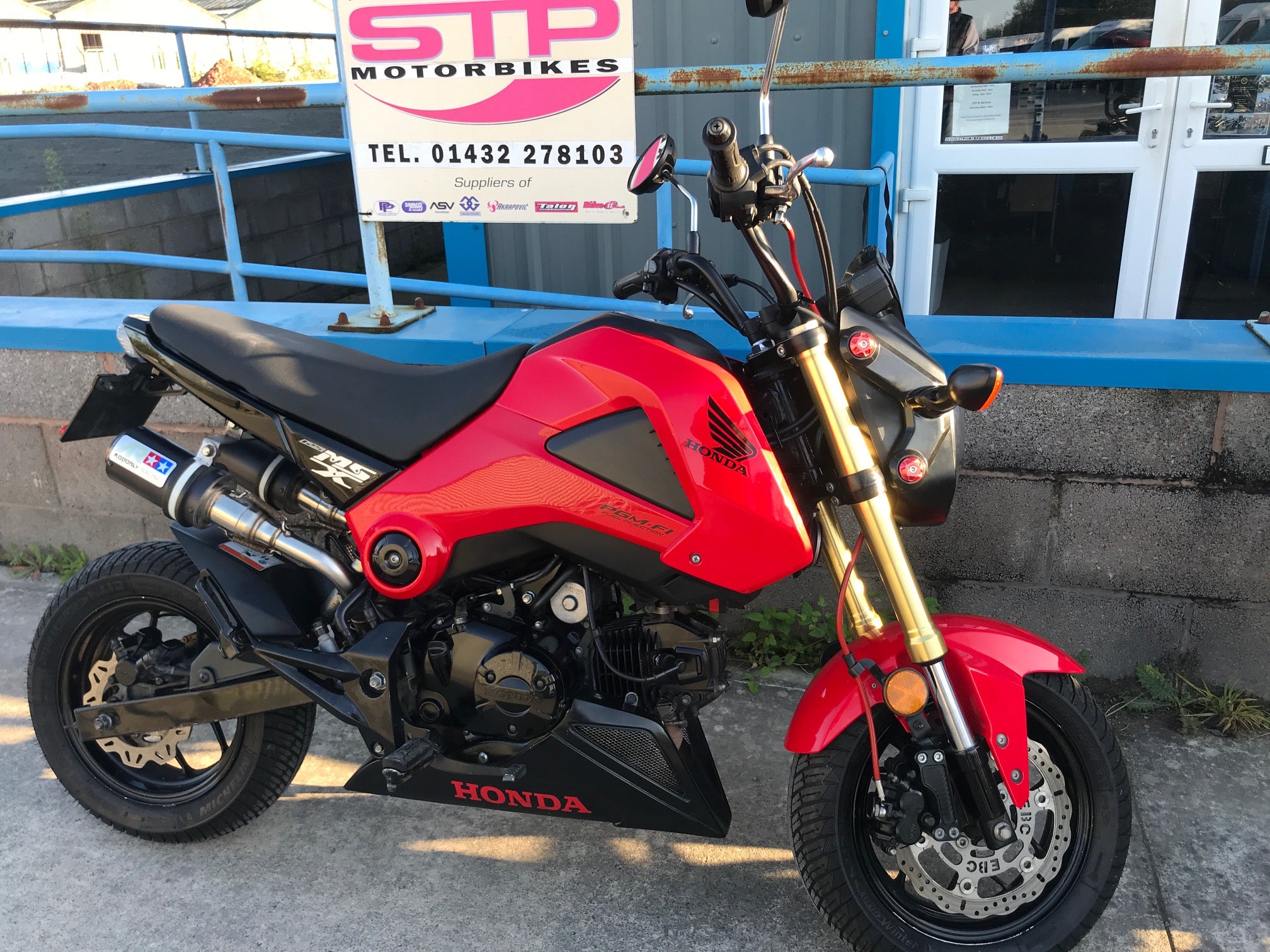 2013 Honda MSX 125cc Grom NOW SOLD | STP Racing Products