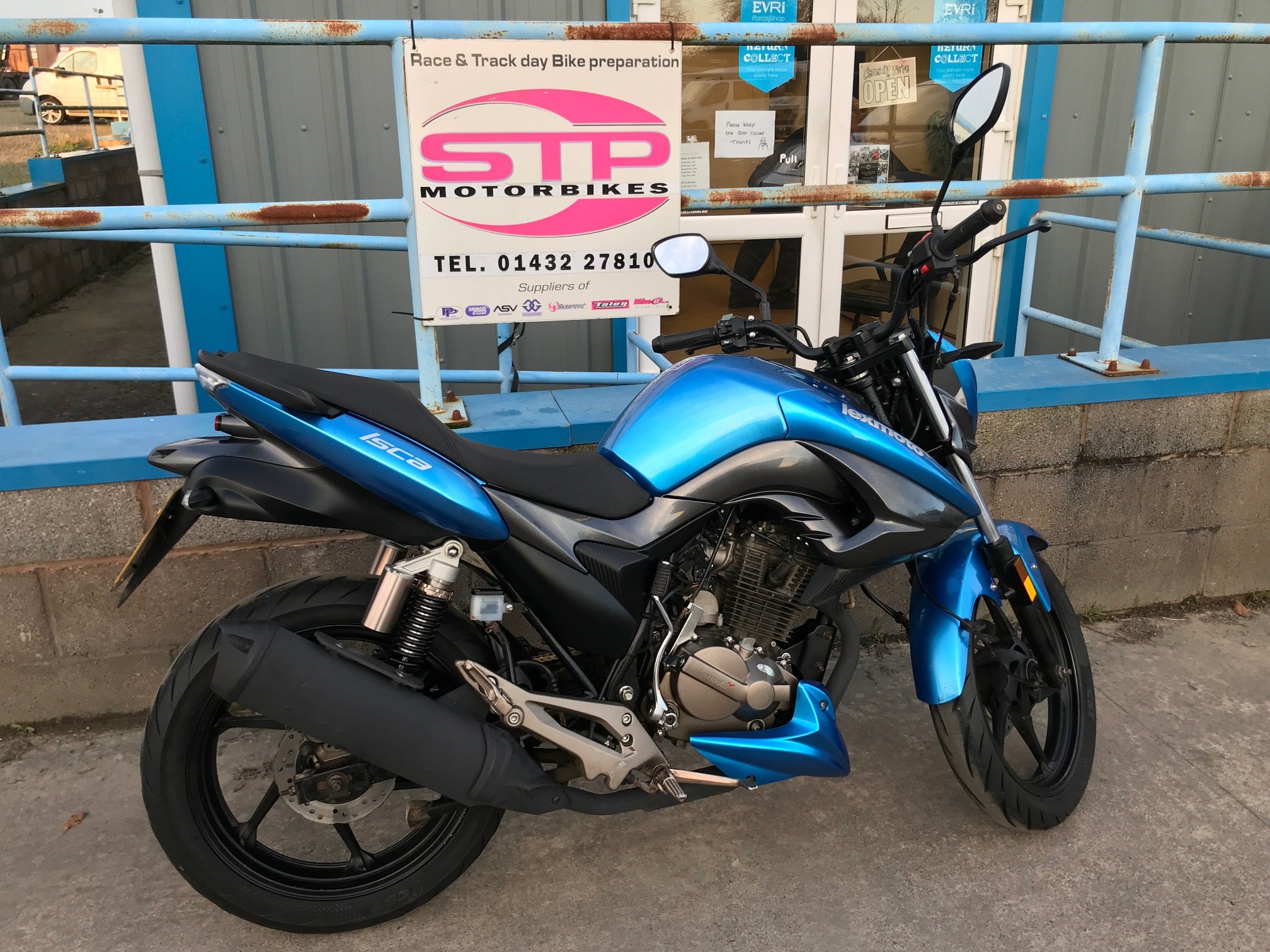 2020 Lexmoto Isca 125cc EFI Euro 5 Blue SOLD | STP Racing Products