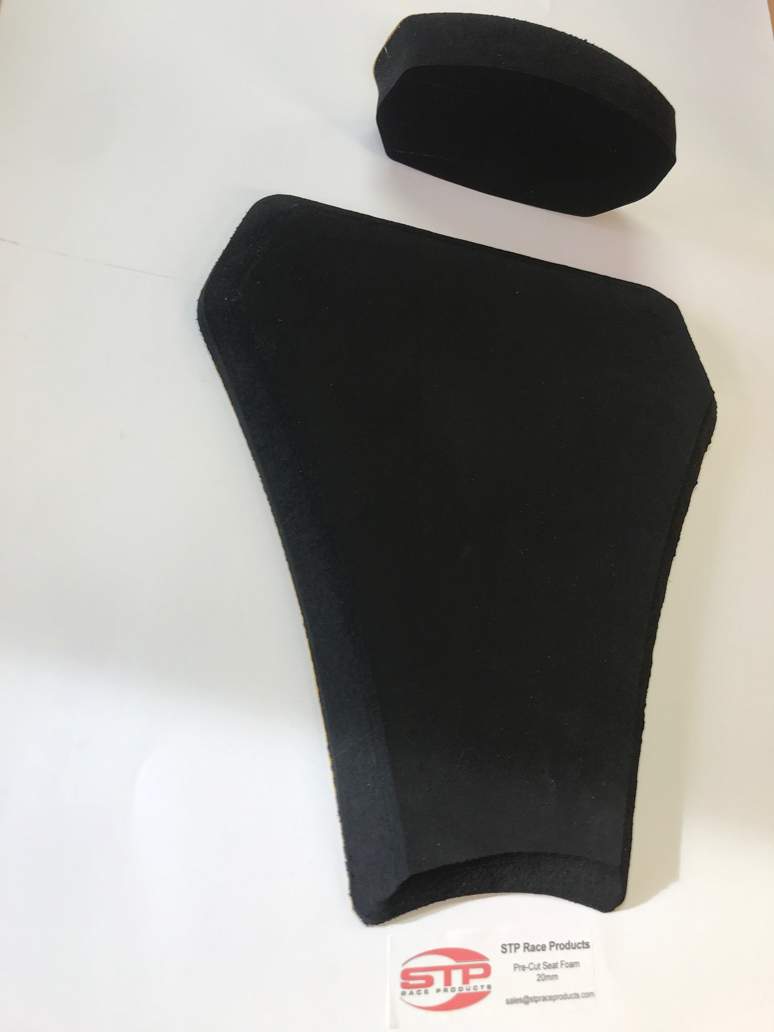 Universal Pre-Shaped 20mm Seat Foam Self-Adhesive & Bump stop Road Rac ...