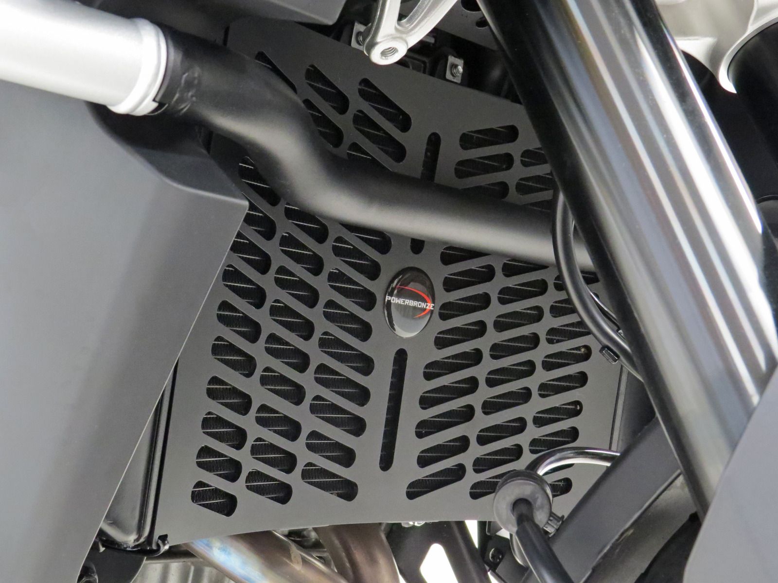 CF MOTO 800MT Sport 2022-2026 Matt Black Plastic Cooler Grill by Power ...