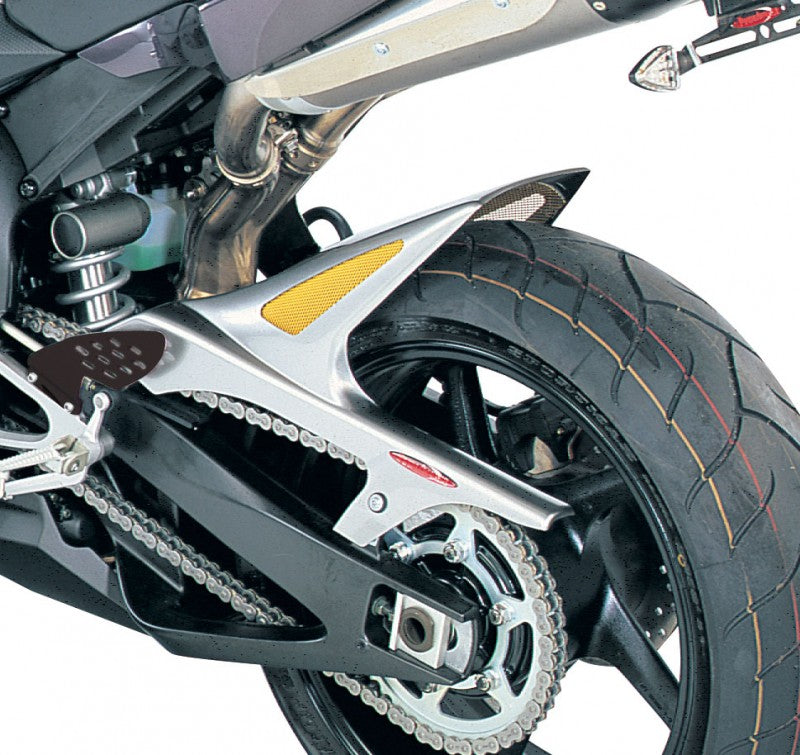 Yamaha YZF-R1 04-2006 Rear Hugger by Powerbronze Carbon Look & Silver ...