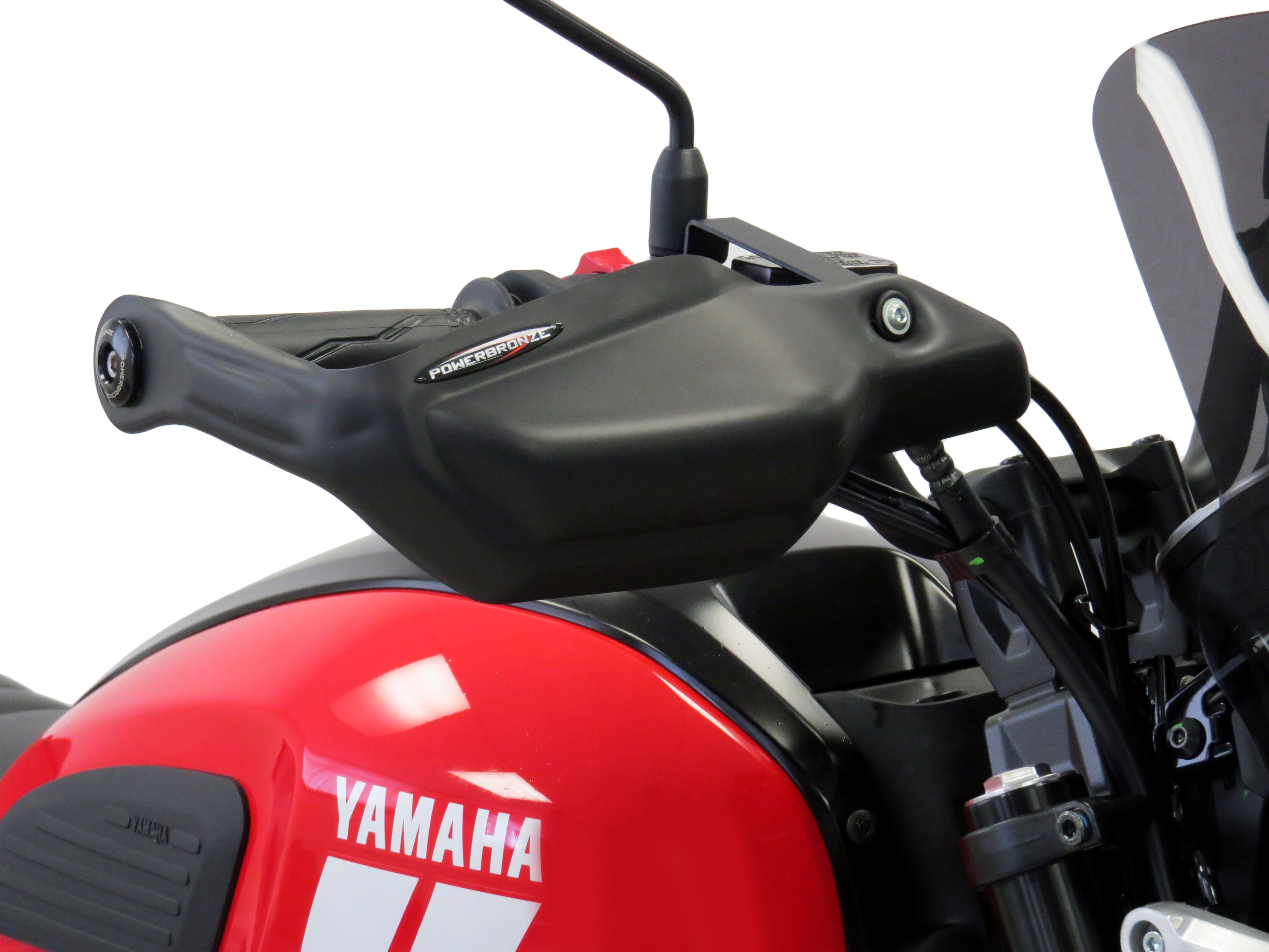 Yamaha MT-125 20-26 Matt Black Handguard/Wind Deflectors Powerbronze ...