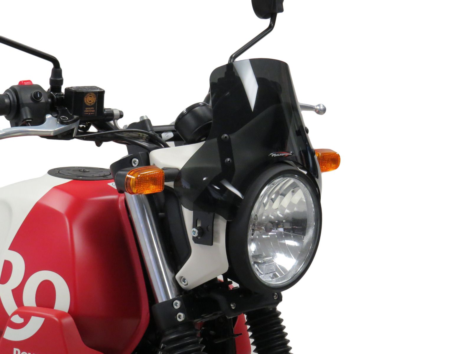 Royal Enfield Scram 411 22-2023 Light Tint (155mm high) Light SCREEN P ...