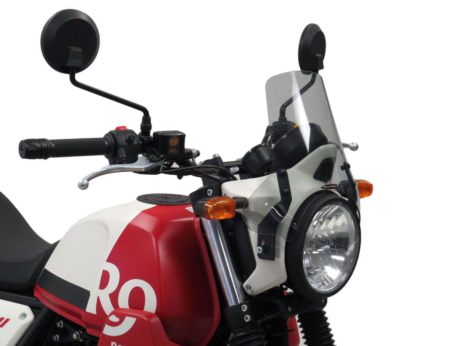Royal Enfield Scram 411 22-2025 Light Tint (230mm high) Light SCREEN P ...