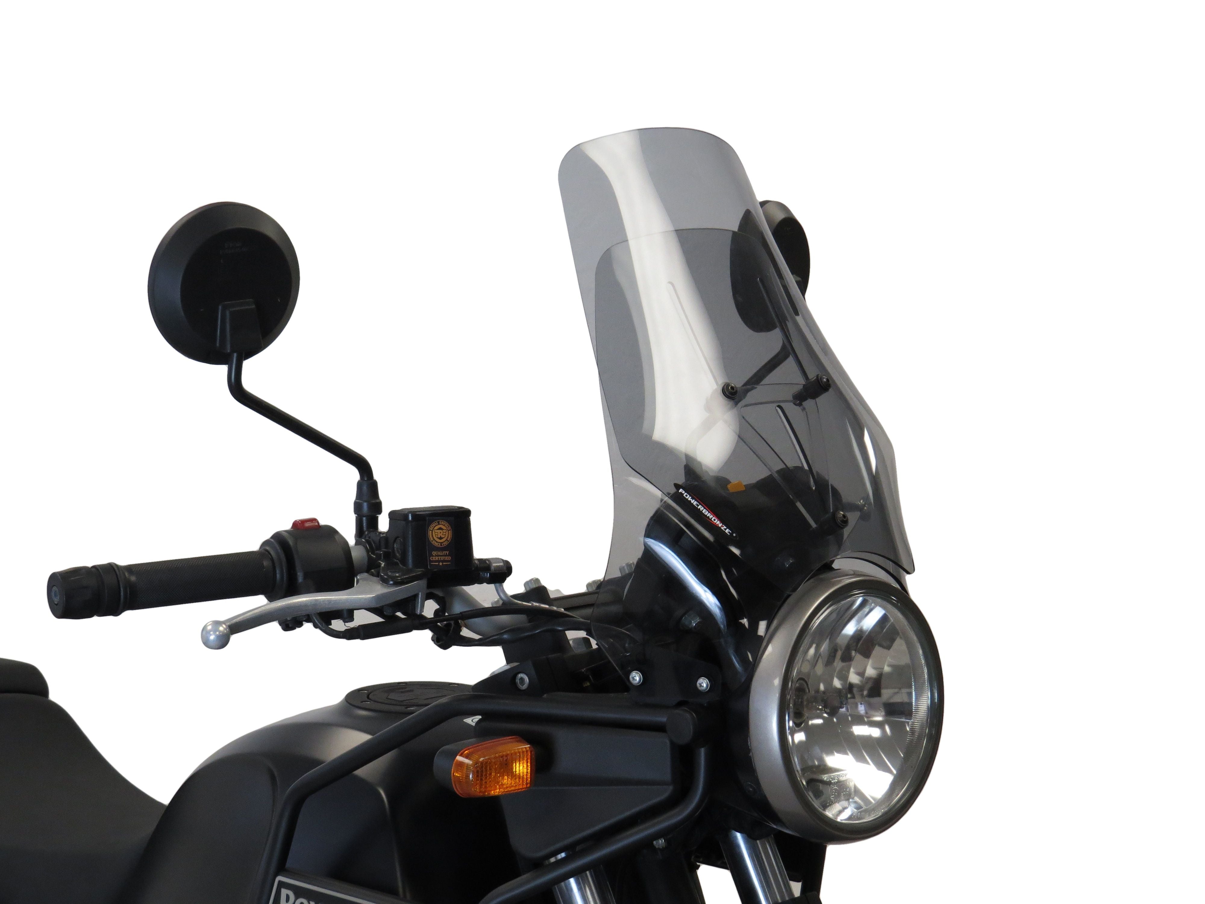 Royal Enfield Himalayan 18-2020 Clear ADJUSTABLE SCREEN Powerbronze.RR ...