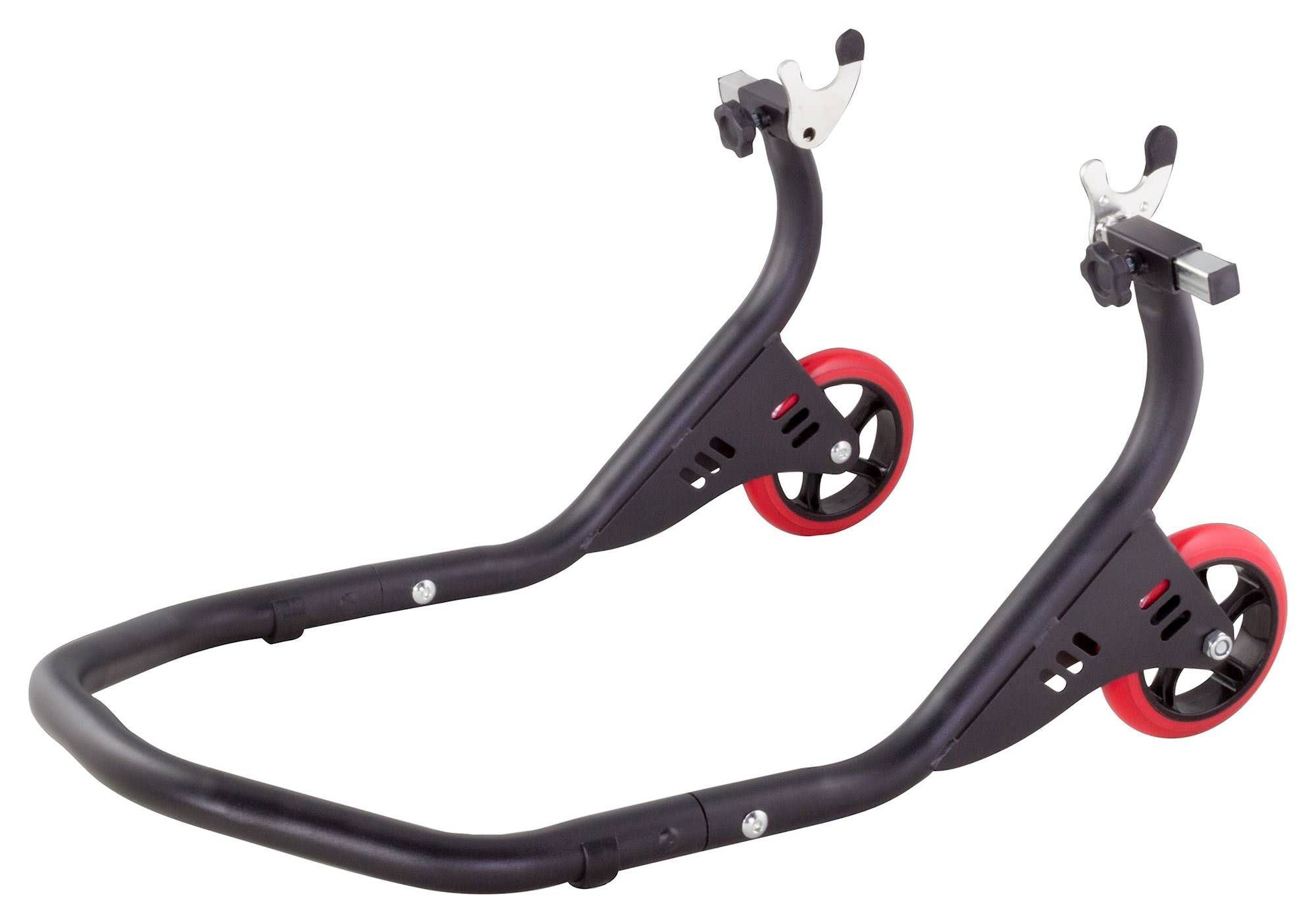 BikeTek Premium Rear Track Paddock Stand - Matt Black | STP Racing Products