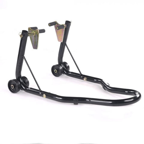 BikeTek Series 3 Front Track Paddock Stand - Black | STP Racing Products