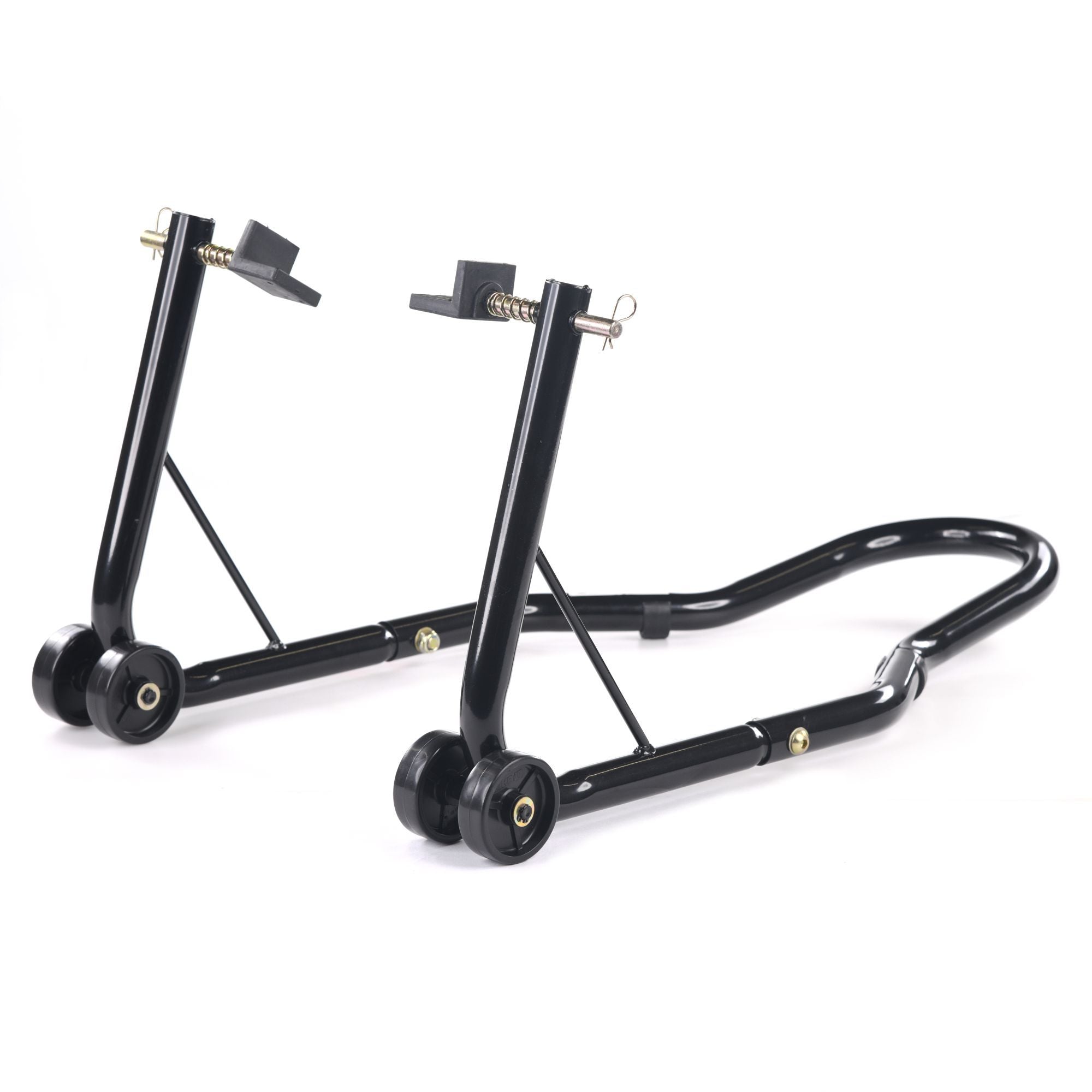BikeTek Series 3 Rear Track Paddock Stand - Black | STP Racing Products