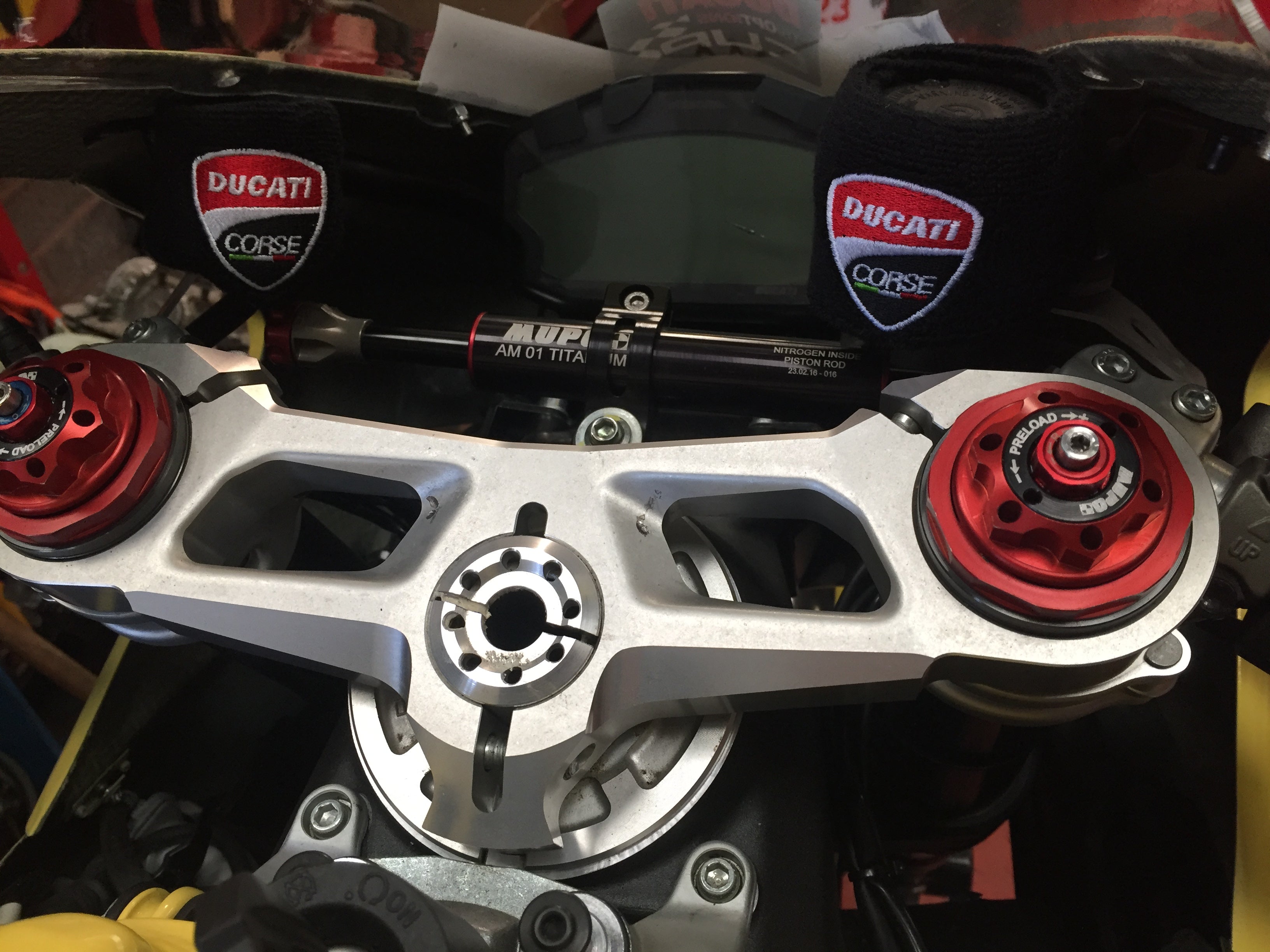 Ducati Front & Rear Brake Reservoir Shrouds Socks Cover | STP Racing ...