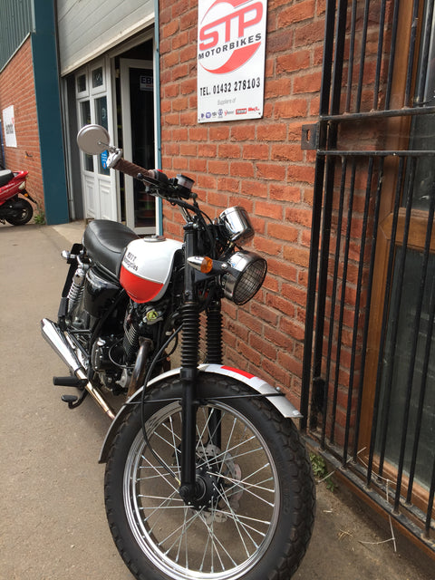 2016 Mutt Desert Racer 125 cc Red White | STP Racing Products