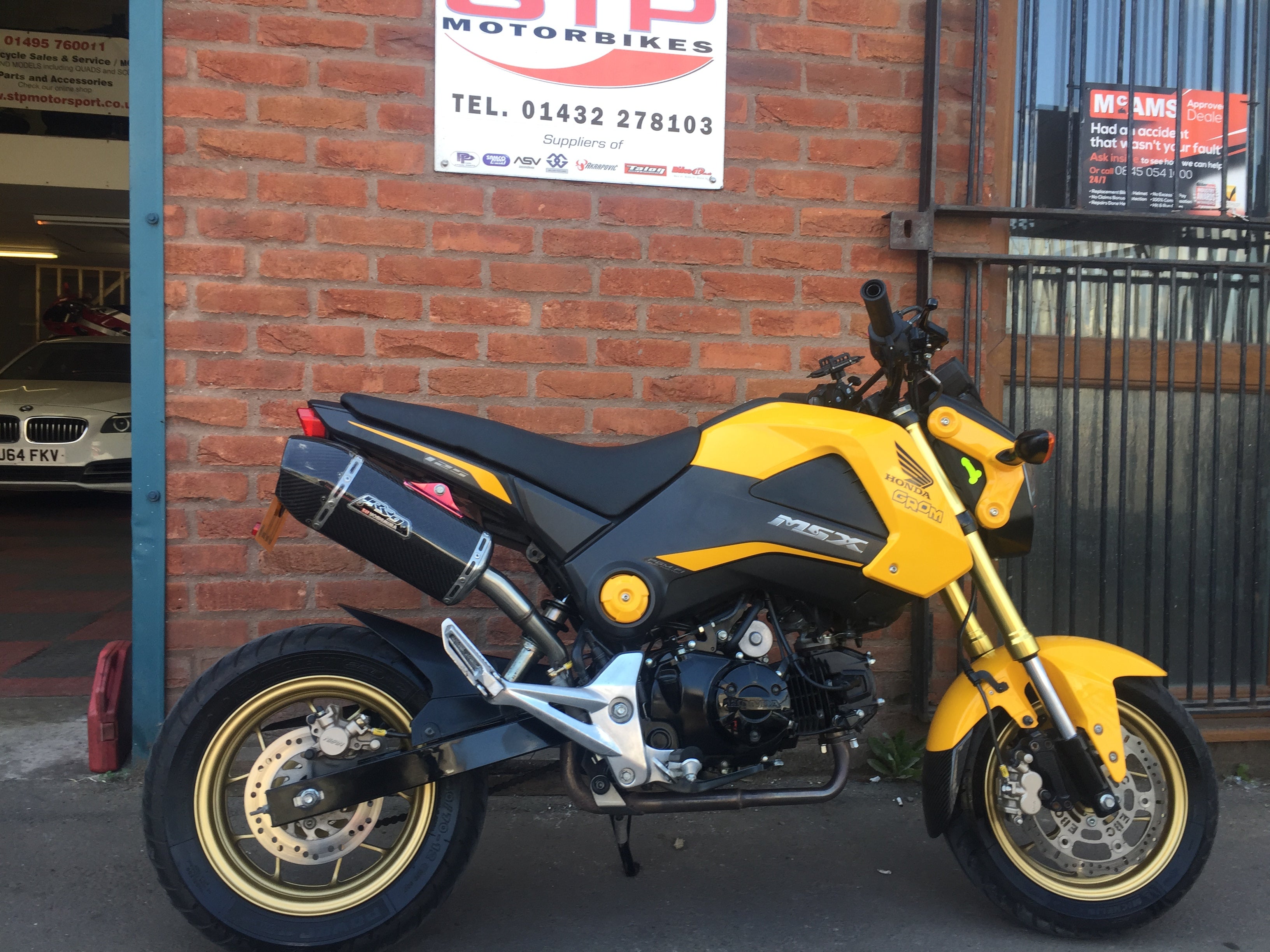 2016 Honda MSX 125cc Grom (Copy) | STP Racing Products