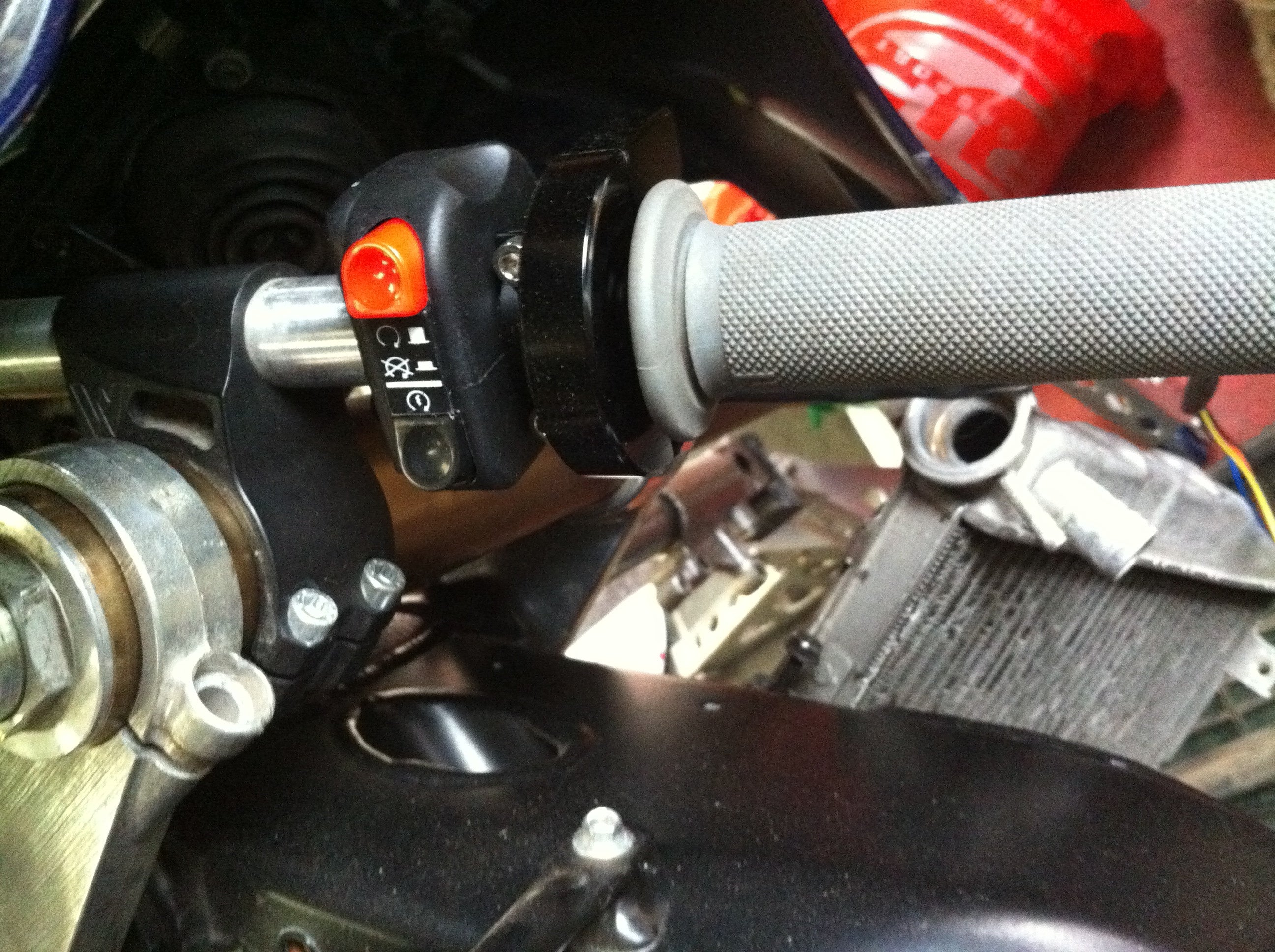 STP Racing Stop Start Switch Gear Unit - Ideal For Race / Track Day Bi ...