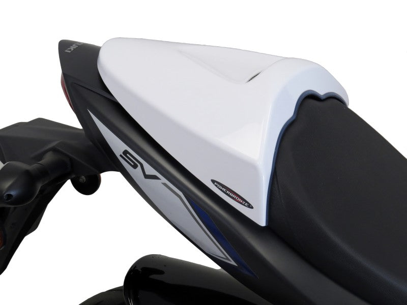 Suzuki SV650 16-2024 Black & Silver mesh Seat Cowl Seat Hump Powerbron ...