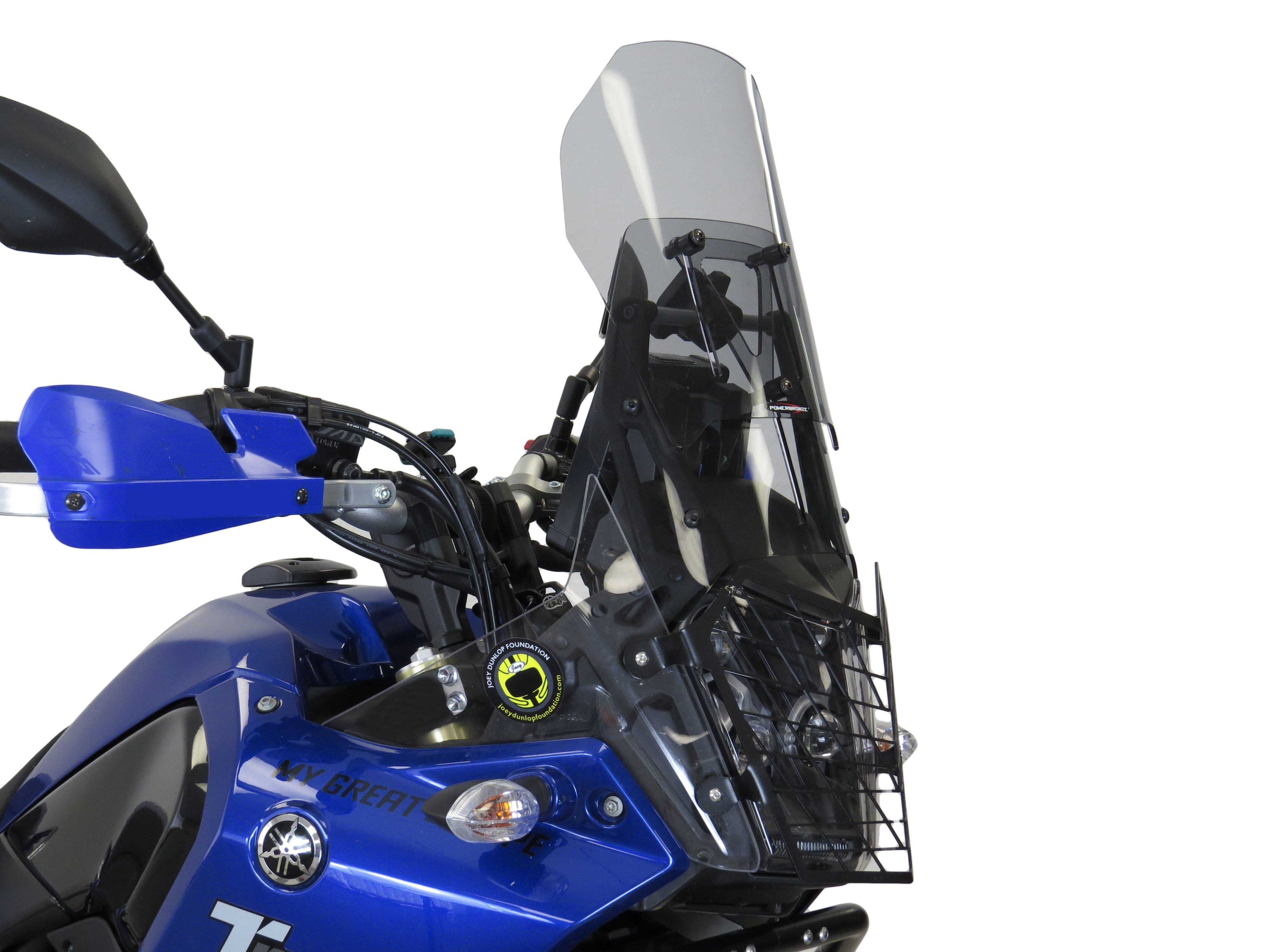Yamaha Tenere 700 19-2023 Clear ADJUSTABLE SCREEN Powerbronze.RRP £149 ...