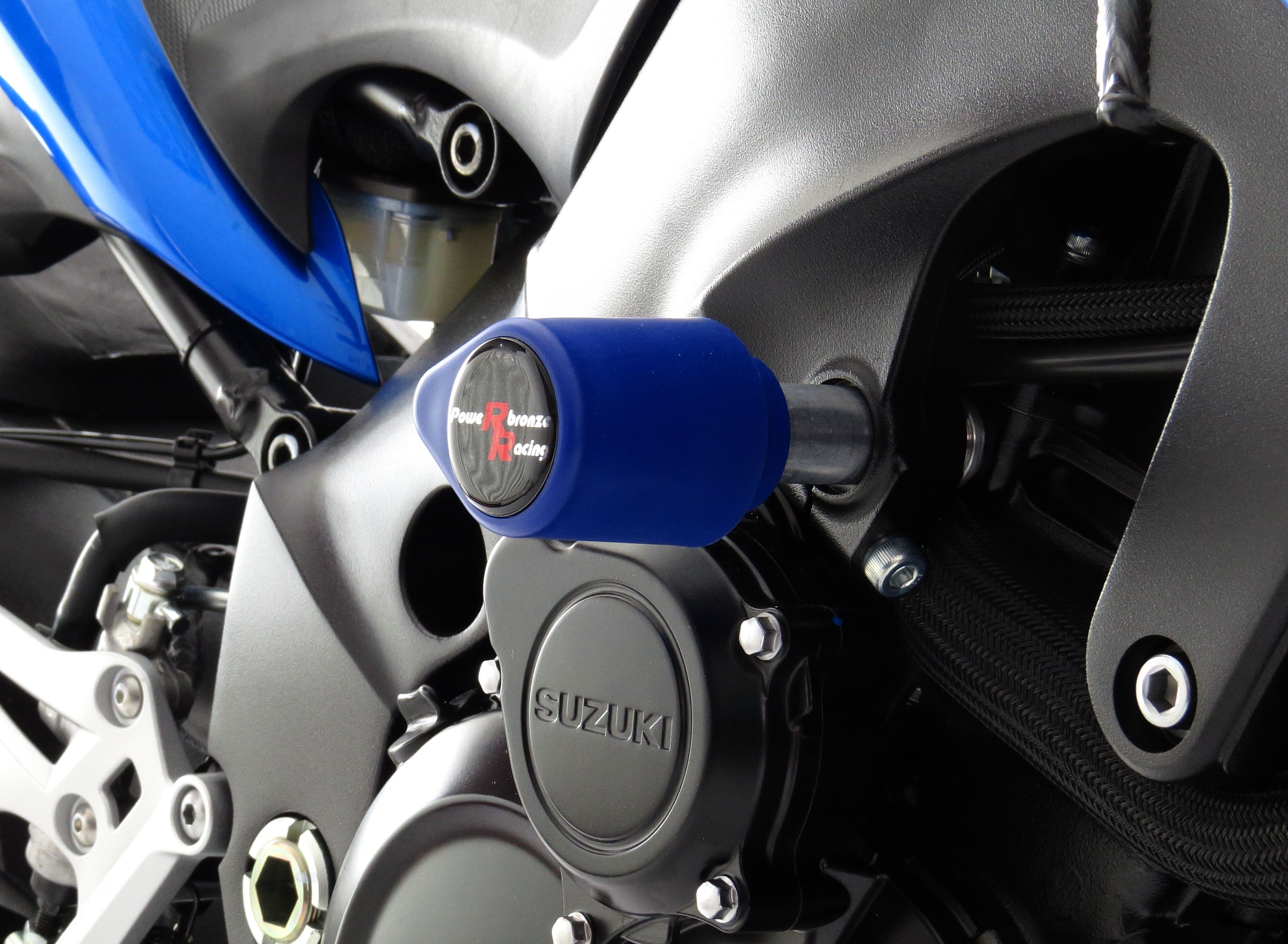 Suzuki GSX-S1000F 15-2021 Crash Protection Blue Powerbronze RRP £85 ...